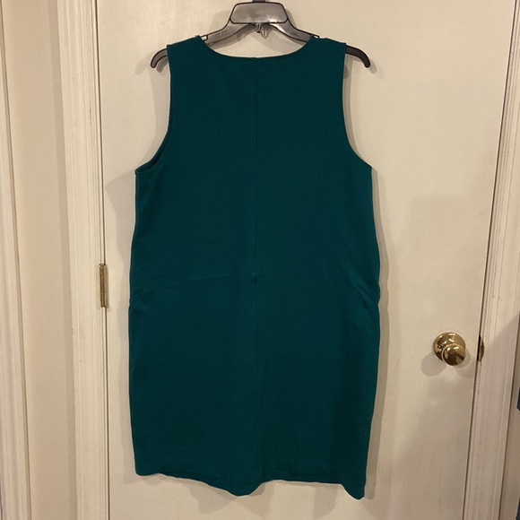 J. Jill | Dresses | Jjill Sleeveless Green Dress | Poshmark